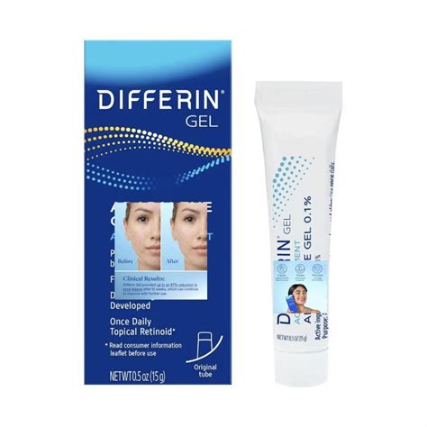 【differin】 Acne Treatment Gel Retinoid Treatment For Gentle Skin Care