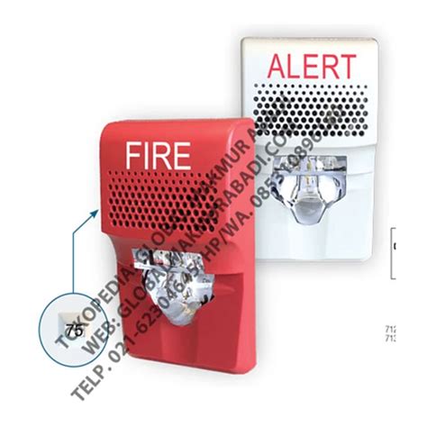 Edwards Edward Genesis G1 Horn Strobe Fire Alarm Sounder Beacon Global Makmur Abadi