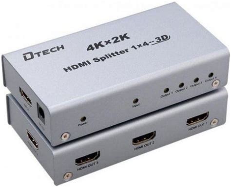 Dtech DT K To HDMI Splitter Price In Bangladesh Bdstall