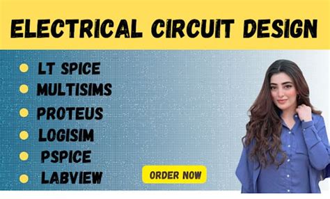 Help You In Designing Electronics Circuits On Multisim Proteus And