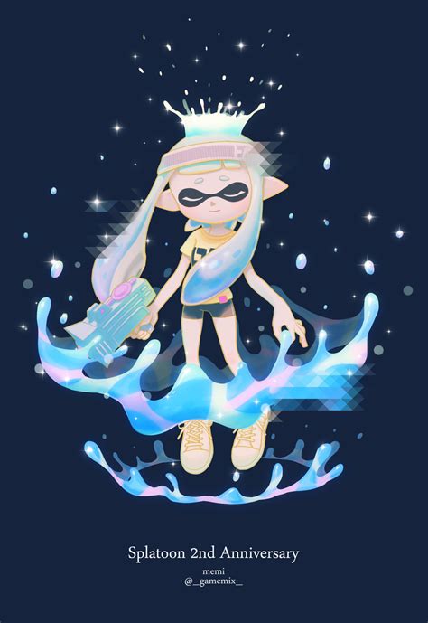 Memi Gamemix Inkling Girl Inkling Player Character Nintendo Splatoon Series Splatoon 2
