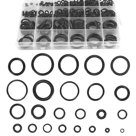 Hxmjied 360 Pcs Rubber O Ring Washer Gaskets Set 24 Sizes O Ring