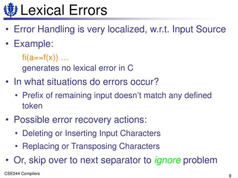 Ppt Lexical Analysis 2 Lectures Powerpoint Presentation Free Download Id420369