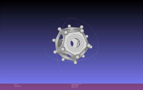 Roman Dodecahedron Free 3d Model By Julian Danzer