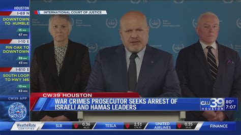 War Crimes Prosecutor Seeks Arrest Of Israeli Hamas Leaders Cw39 Houston