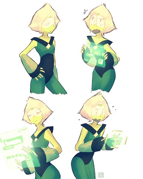 Peridot Steven Universe Drawn By Lyn Mametchi Danbooru