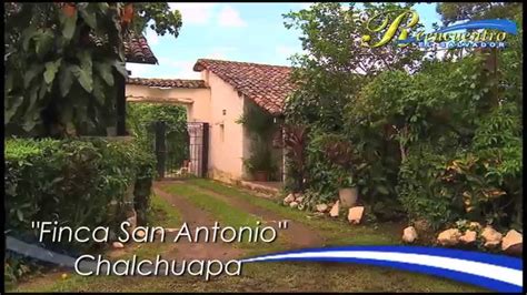 El Salvador Hotel Finca San Antonio Chalchuapa Youtube