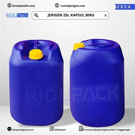 Jual Jerigen Plastik 25 L Kapsul Kab Sidoarjo Karya Inti Dutapack