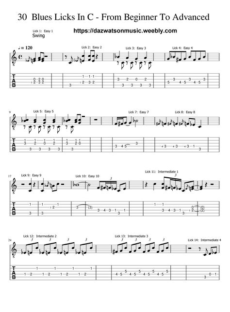 Acoustic Guitar Licks Tabs At Gilberto Morales Blog