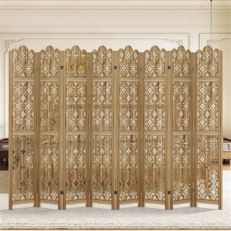Wooakway Modern 1268 In L X 07 In W X 67 In H Brown Wood Free