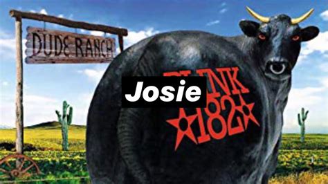 Vinyl Series Blink 182 Josie Youtube