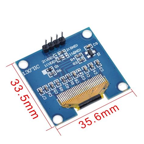 Buy OLED Display Module Blue X SPI IIC
