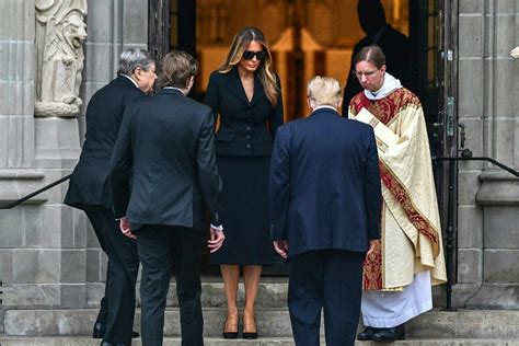 Melania Trump Delivers Eulogy For Mother Amalija Knavs At Palm Beach