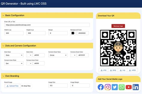 nikhil karkra on linkedin qr generator built using lwc oss