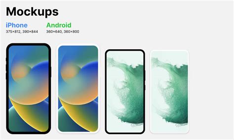 Iphoneandroid Mockups Figma