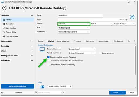 Display Rdp On Multiple Monitors Devolutions Documentation