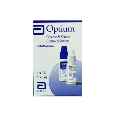 Optium Glucose And Ketone Hi Lo Control Solutions