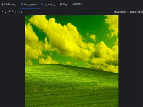 Remove Particular Color From An Image In Python Lakshaysharma