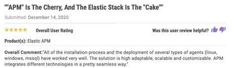 apm elasticobservability gartnerpeerinsights elastic