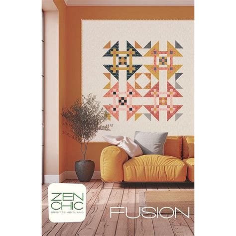 Fusion Quilt Pattern Zen Chic Sku Fuqp Stash Fabrics