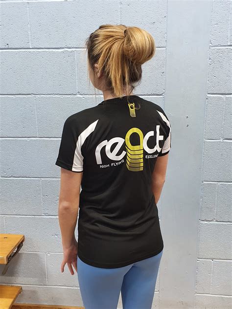 React Branded T Shirt JUNIOR React CIC Hereford