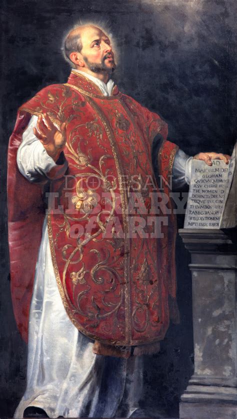 Diocesan Library Of Art Saint Ignatius Of Loyola
