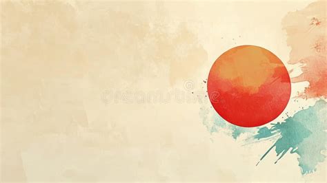 A Circle Color Gradient Background In Brown Red Coral Orange Yellow