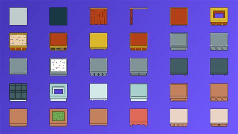 Top Down Interior A Premium Asset Pack To Build Games With Gdevelop