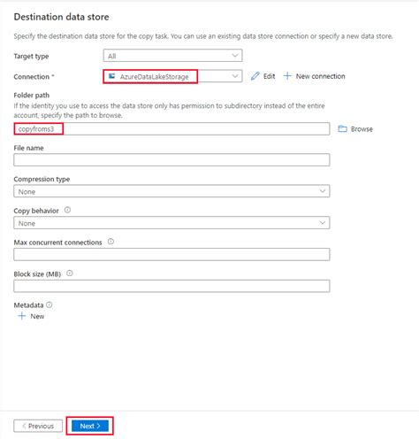 Carregar Dados No Azure Data Lake Store Gen Azure Data Factory Microsoft Learn