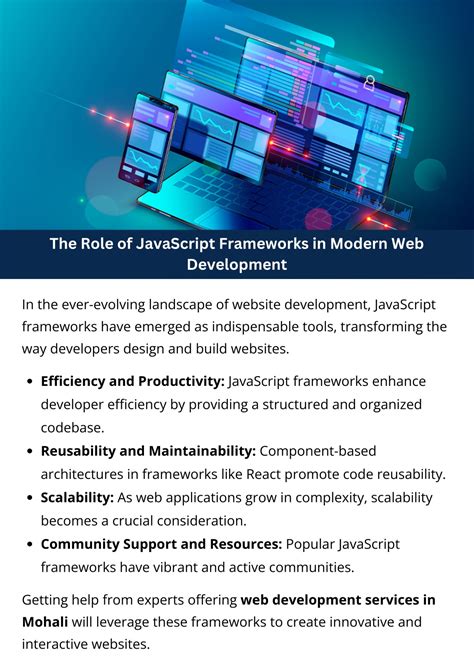 ppt the role of javascript frameworks in modern web development