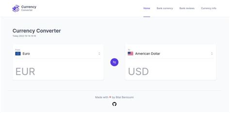 Bilal Bentoumi On Linkedin React Tailwind Currency Github 14 Comments