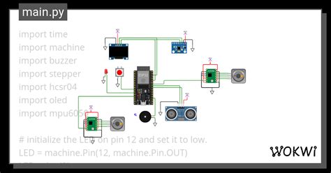 Sensor Robot Wokwi ESP32 STM32 Arduino Simulator