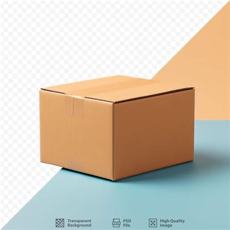 Premium PSD A Box With The Words Box Written On It