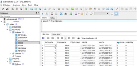 Firedac Sqlite Datetime Field Databases Delphi Praxis En