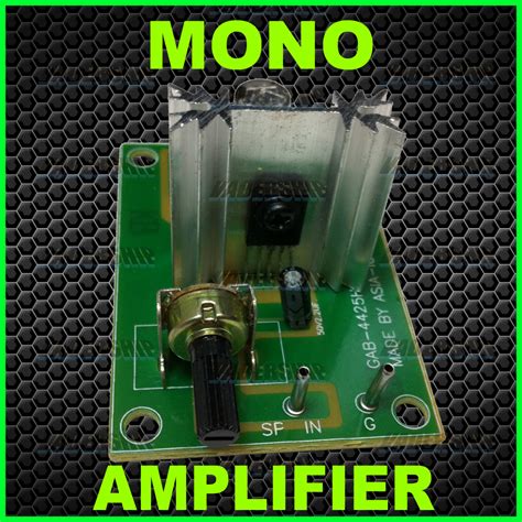 Mono Amplifier Vadership S Amusements Parts
