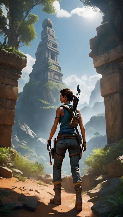 Tomb Raider Wallpaper Digital Art Design Tomb Raider Metroid