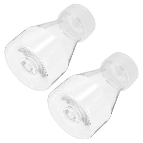Hemoton 2pcs Plastic Laboratory Bottle For Tissue Culture And Sample