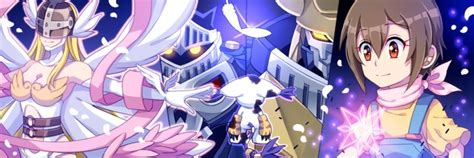 Angewomon Darkknightmon Skullknightmon Tailmon Yagami Hikari Digimon Digimon Adventure