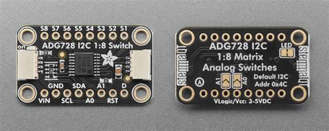 Pinouts Adafruit Adg728 1 To 8 Analog Matrix Switch Adafruit