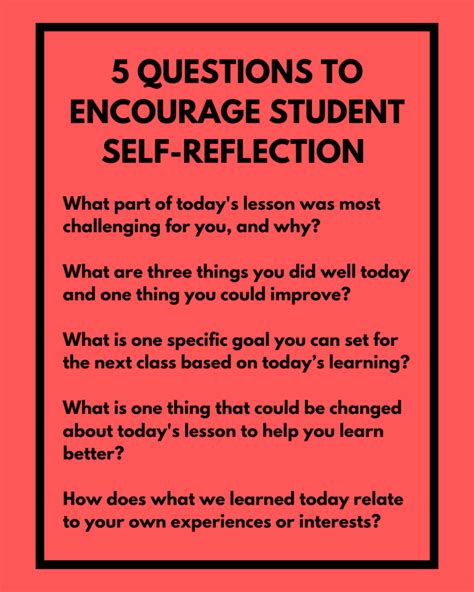 Self Reflection Strategies For Students Teachers And Leaders Tcea