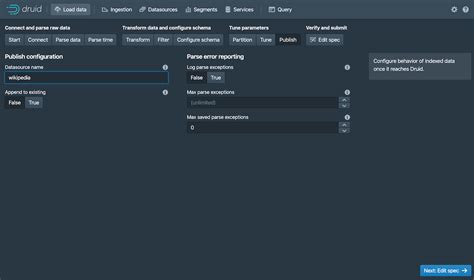 Quickstart · Apache Druid