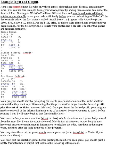 Solved This Assignment Applies The Use Of An Array Of