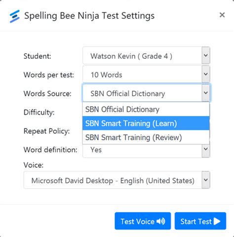 Spell Check With The Smart Spelling Trainer Spelling Bee Ninja