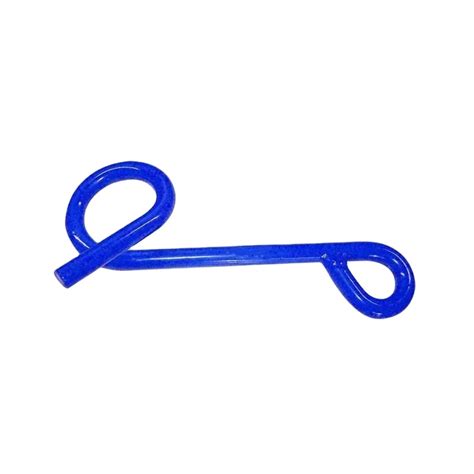 Carbon Steel Eye Pigtail Boltpigtail Hook Colored Zinc Plated Carbon