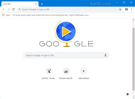 Tip How To Restore Classic New Tab Page In Google Chrome AskVG