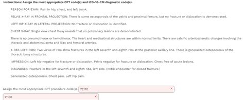 Solved Instructions Assign The Most Appropriate Cpt Code S
