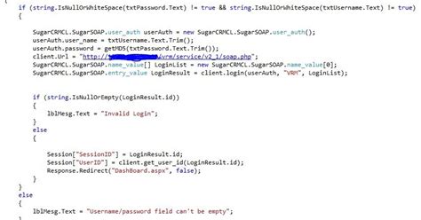 Sqlite Jqueryhtml 5 Sql Servervb C Javascriptsugarcrm Api Wcf Wpf Wwfmvc