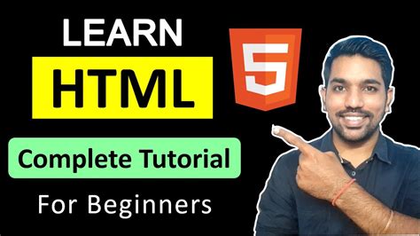 Html Tutorial For Beginners Complete Course With Notes Programming For Beginners Youtube