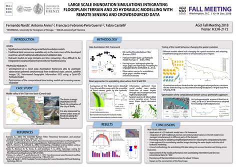 PDF LARGE SCALE INUNDATION SIMULATIONS INTEGRATING FLOODPLAIN TERRAIN AND D HYDRAULIC