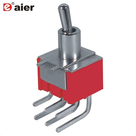 6a 6 Pin Pcb Terminal On On Locking Mini Toggle Switch Mini Toggle Switch And Locking Toggle